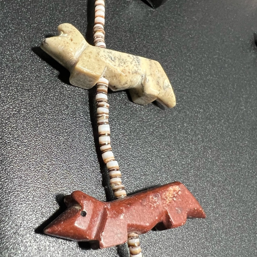 Vintage Native American Hand Carved Stone Animal Feti… - Gem